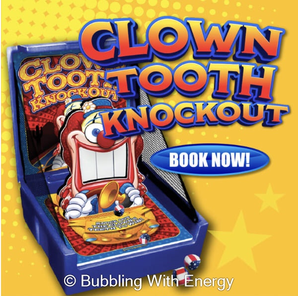 Clown Tooth Knockout Carnival Game - Jumping Castle Hire in Sydney ...