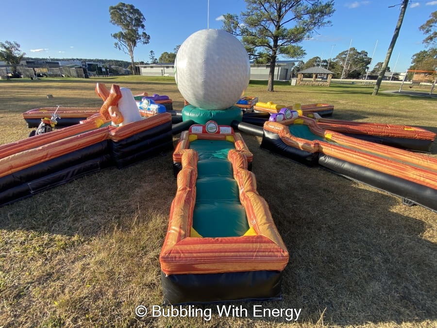 Mini Putt Putt Inflatable Golf - Jumping Castle Hire in Sydney ...